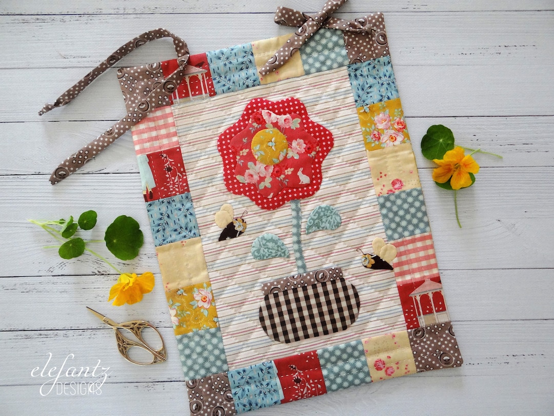 In Season - Mini Quilt Pattern - Applique - Embroidery - Patchwork ...