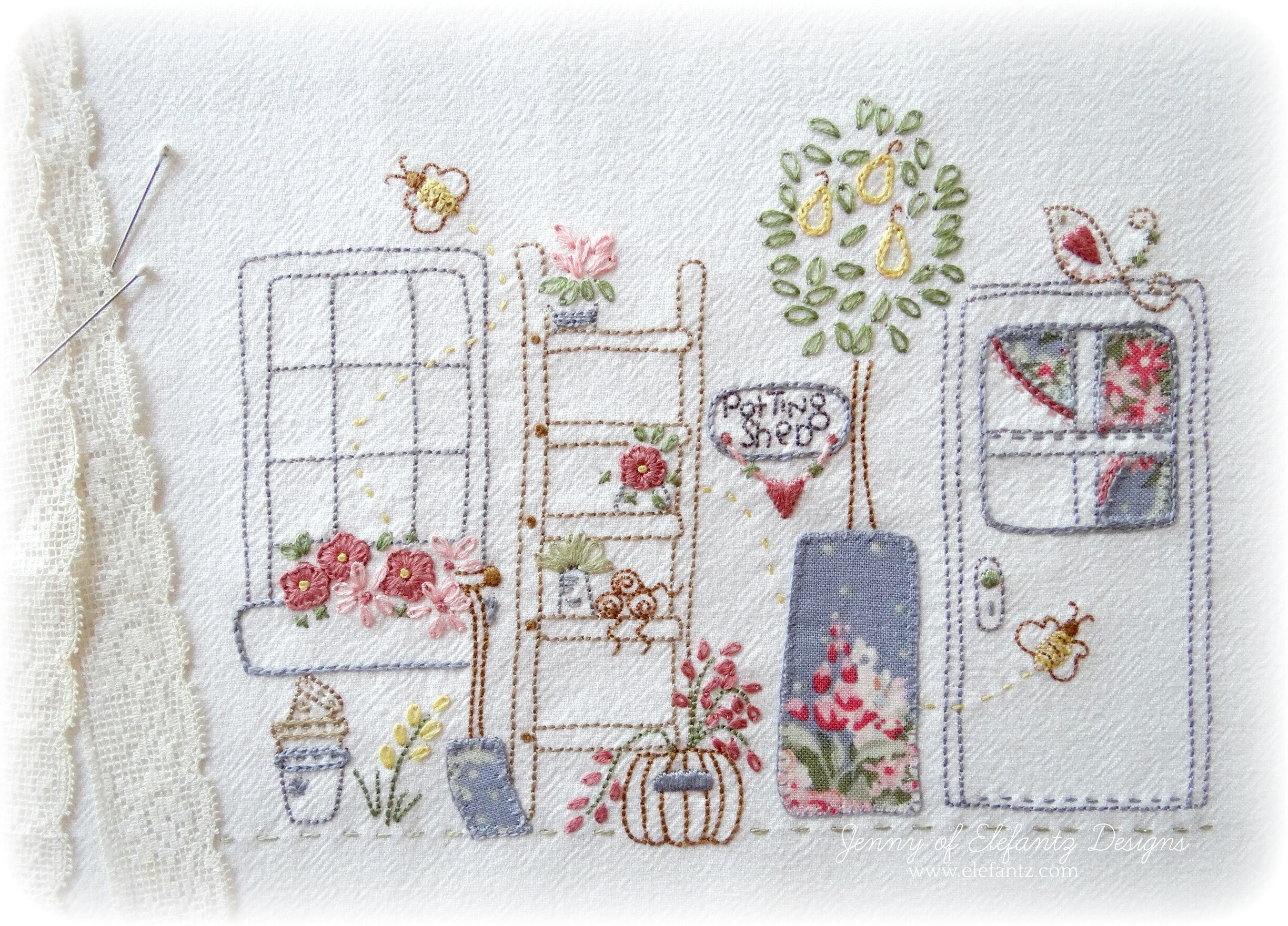 Applique Hand Embroidery Designs