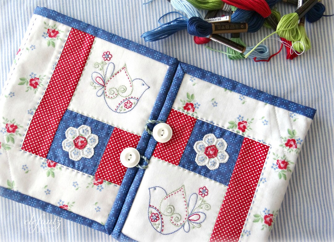 TWEET Sewing Folder Hand Embroidery Pattern Digital Download - Etsy
