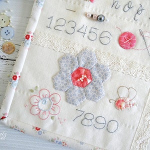 Spring Sampler Pattern - Hand Embroidery - Applique - Mini Quilt ...