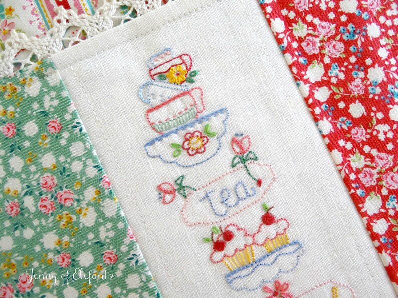 PHYLLIS MAY'S KITCHEN Hand Embroidery Block of the Month - Etsy