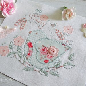 Live Simply - Hand Embroidery Pattern - Applique - Digital Download - Etsy