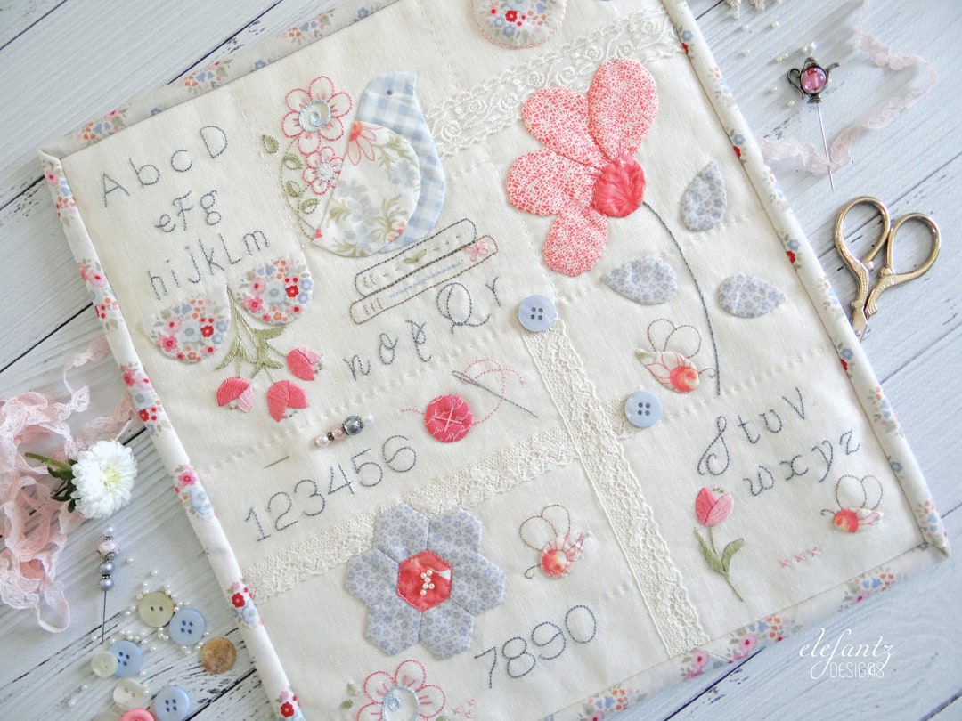 Spring Sampler Pattern - Hand Embroidery - Applique - Mini Quilt ...