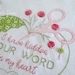 Hidden in My Heart - Hand Embroidery Pattern - Psalm 119:11 - Digital ...