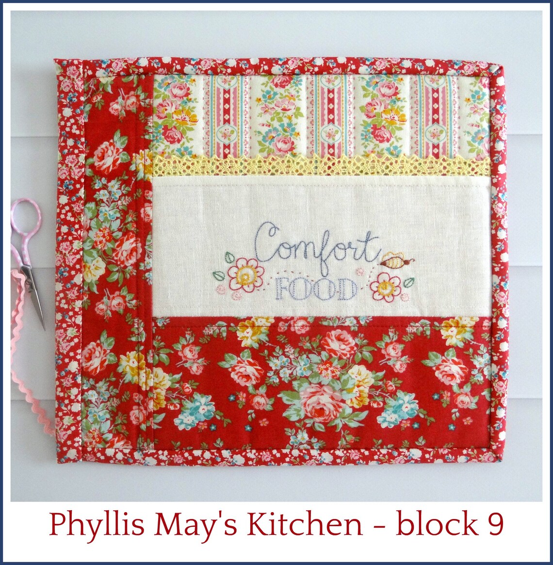 PHYLLIS MAY'S KITCHEN Hand Embroidery Block of the Month - Etsy