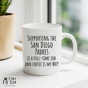San Diego Padres Fan Mug, San Diego Padres Fan Cup, San Diego Padres ...