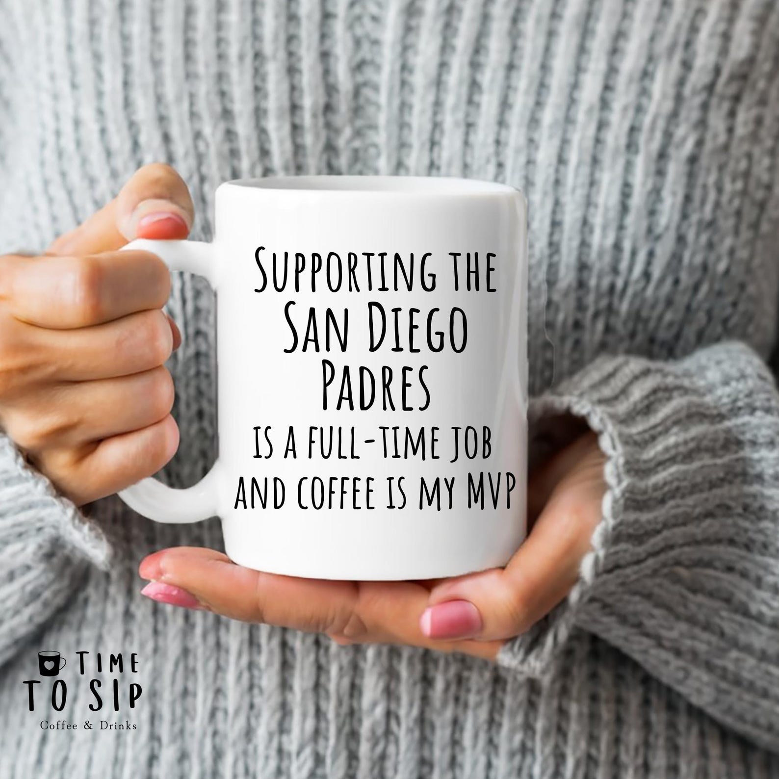 San Diego Padres Fan Mug, San Diego Padres Fan Cup, San Diego Padres ...