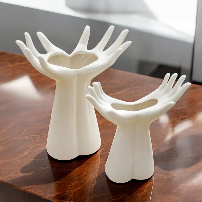 Hand Vase - Etsy