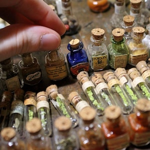 Miniature Specimen & Apothecary Labels - Etsy