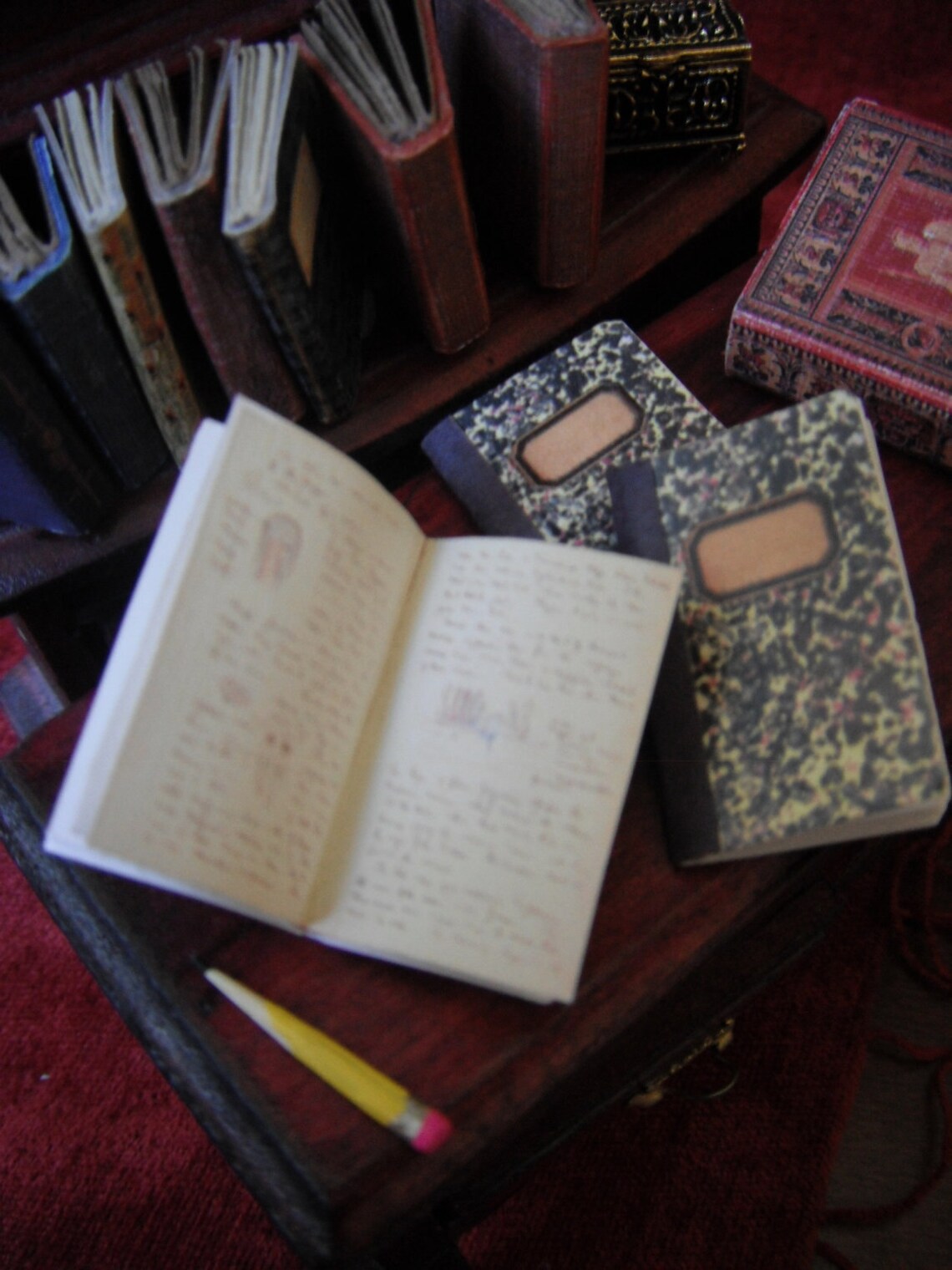 Miniature Vintage Composition Books - Etsy