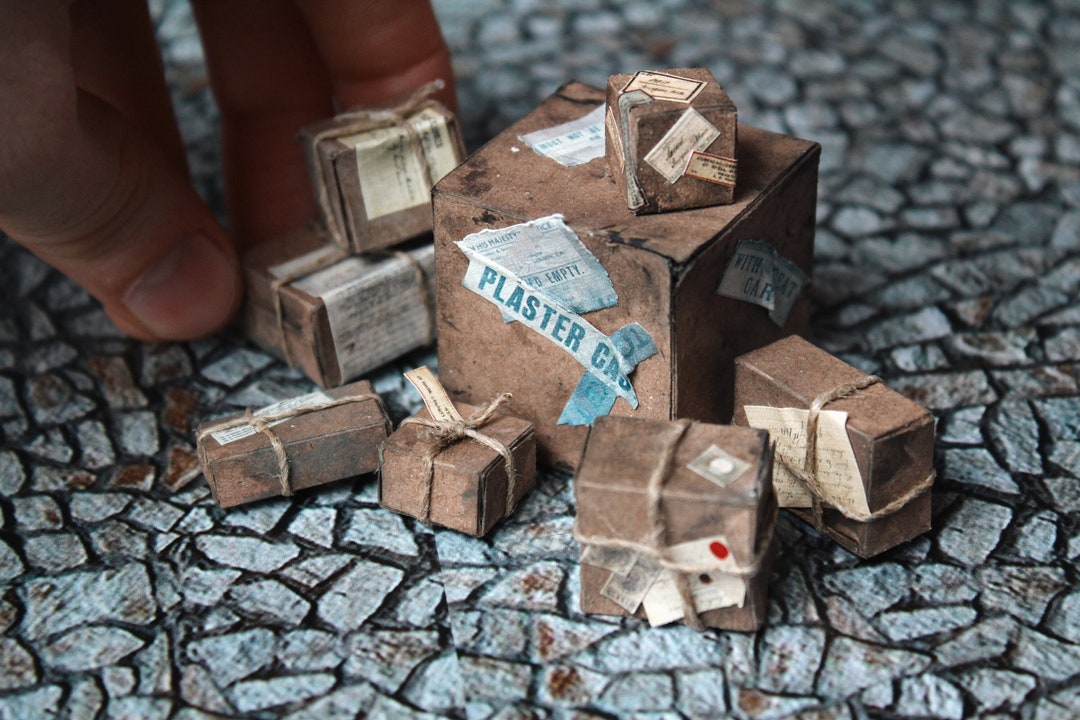 Miniature Mysterious Old Box - Etsy