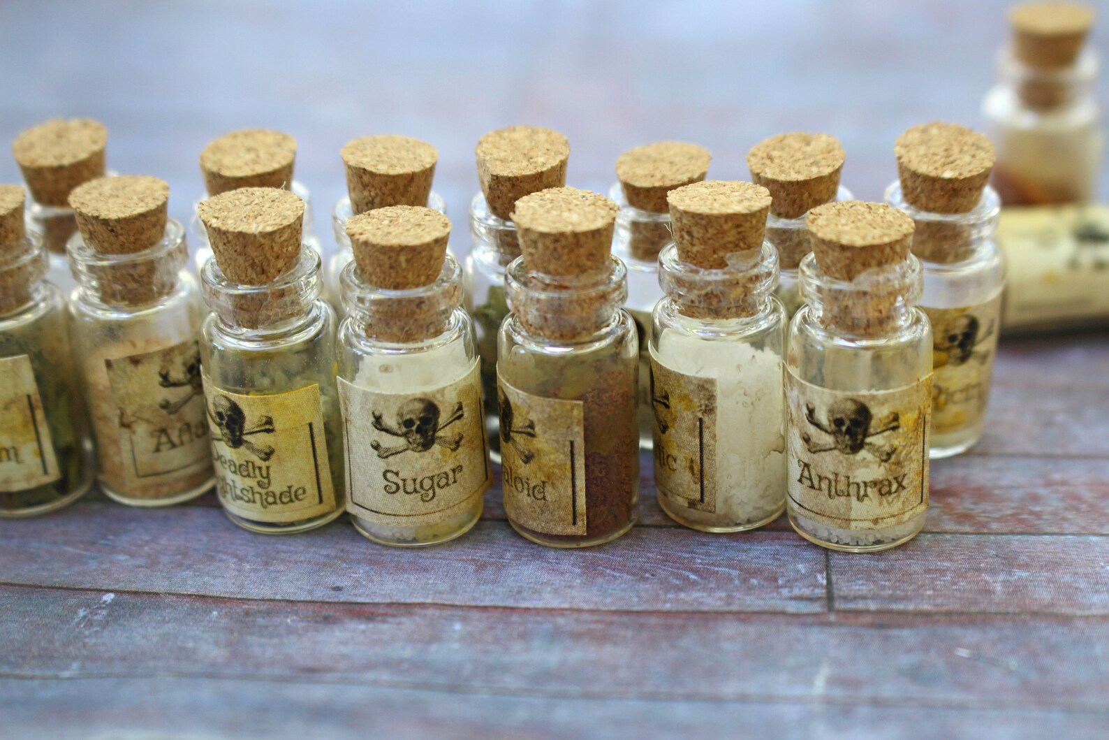 30 Antique Poison Labels: Dollhouse Digital Download DIY - Etsy