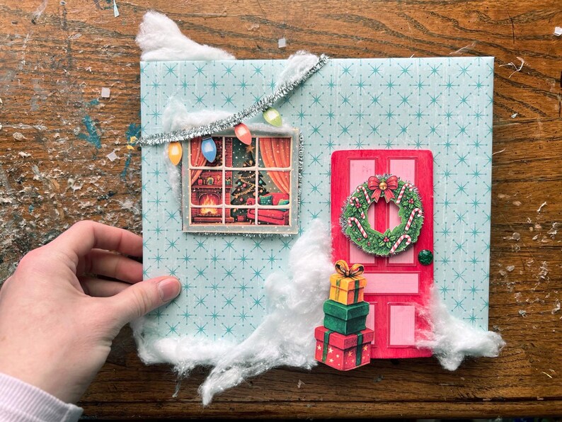Magical Elf Door Kit – DIY Christmas Elf Craft for Kids • Santa’s Elf ...