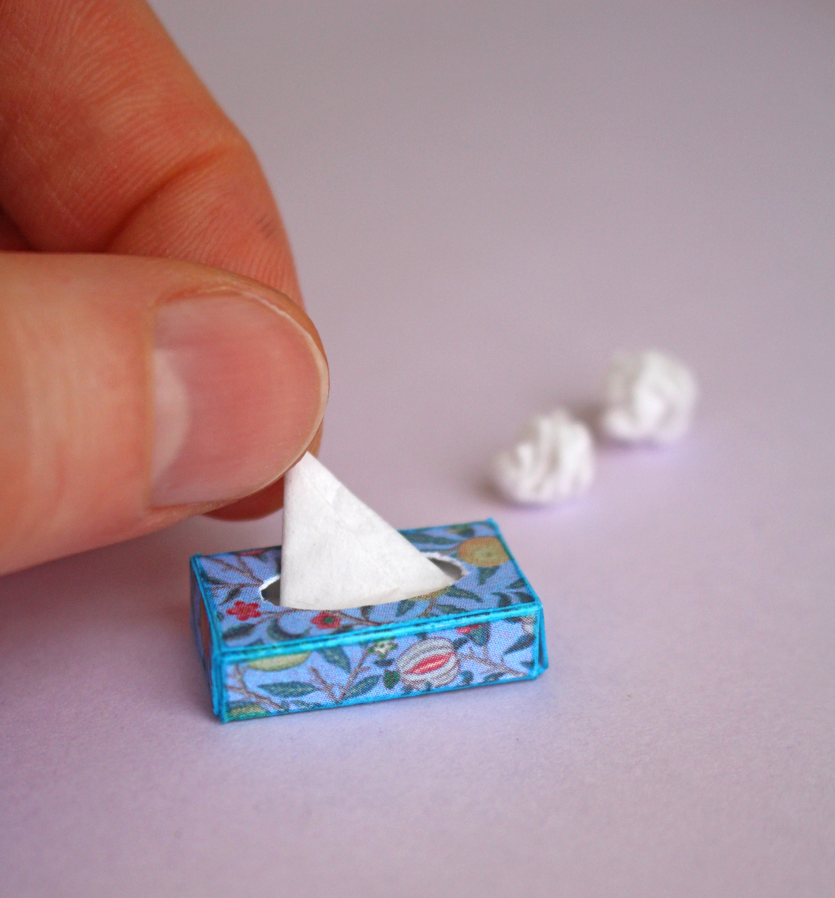 Miniature Tissue Box | Etsy