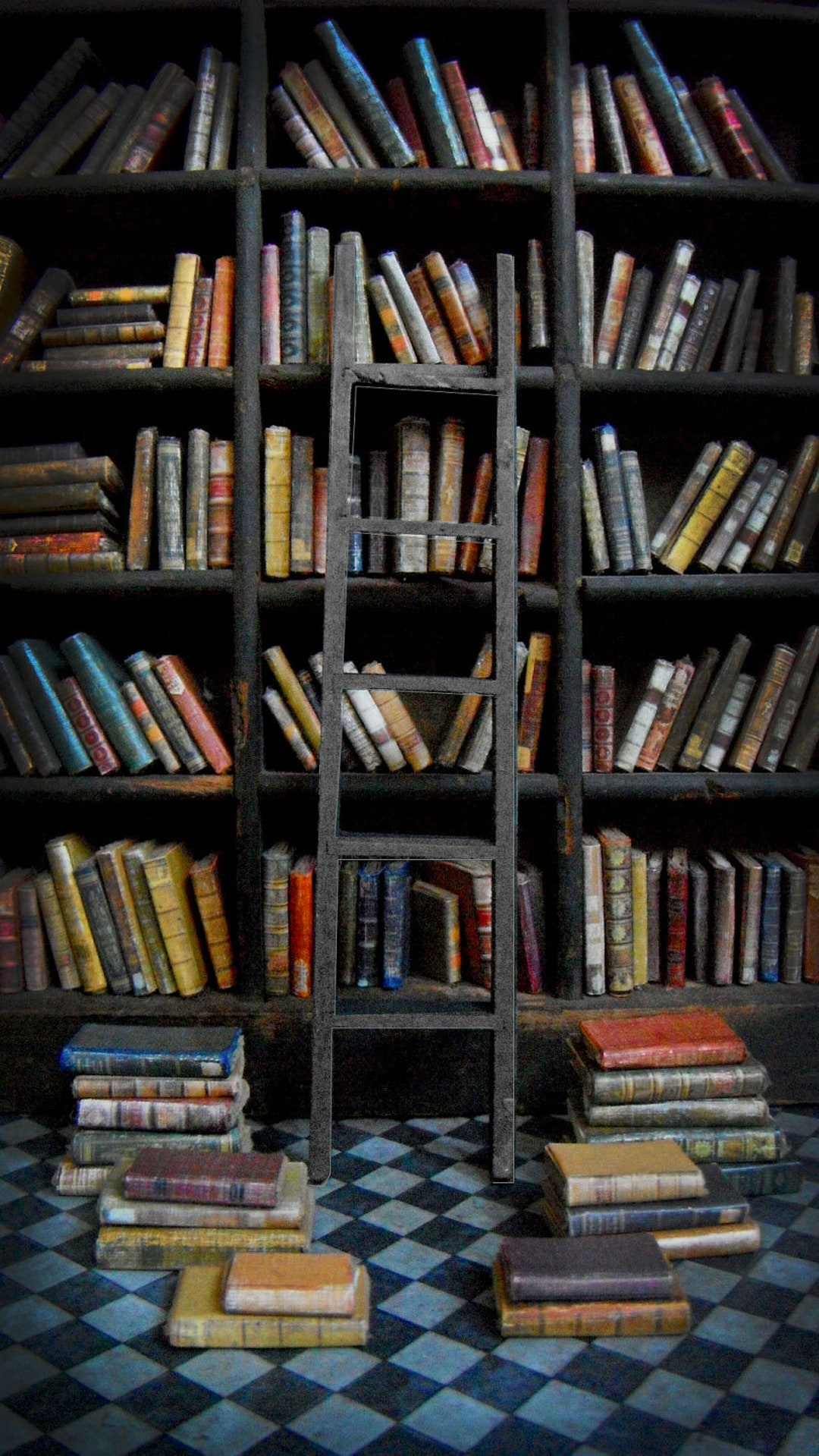 Dollhouse Miniature Books --- Mansion Library Collection - Etsy