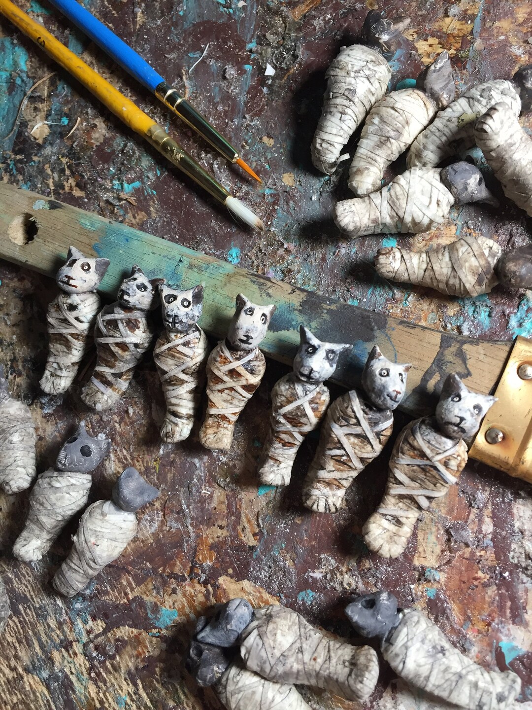 Miniature Cat Mummy - Etsy