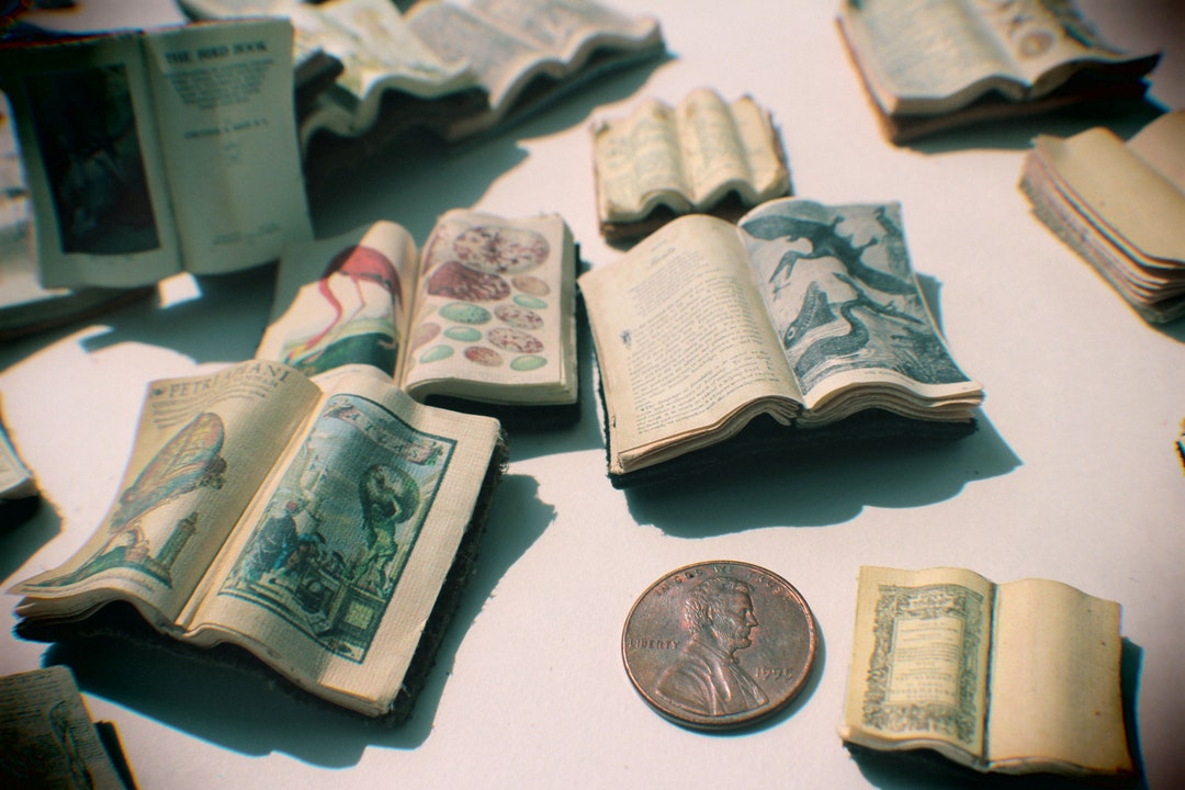 Custom Miniature Open Book - Etsy