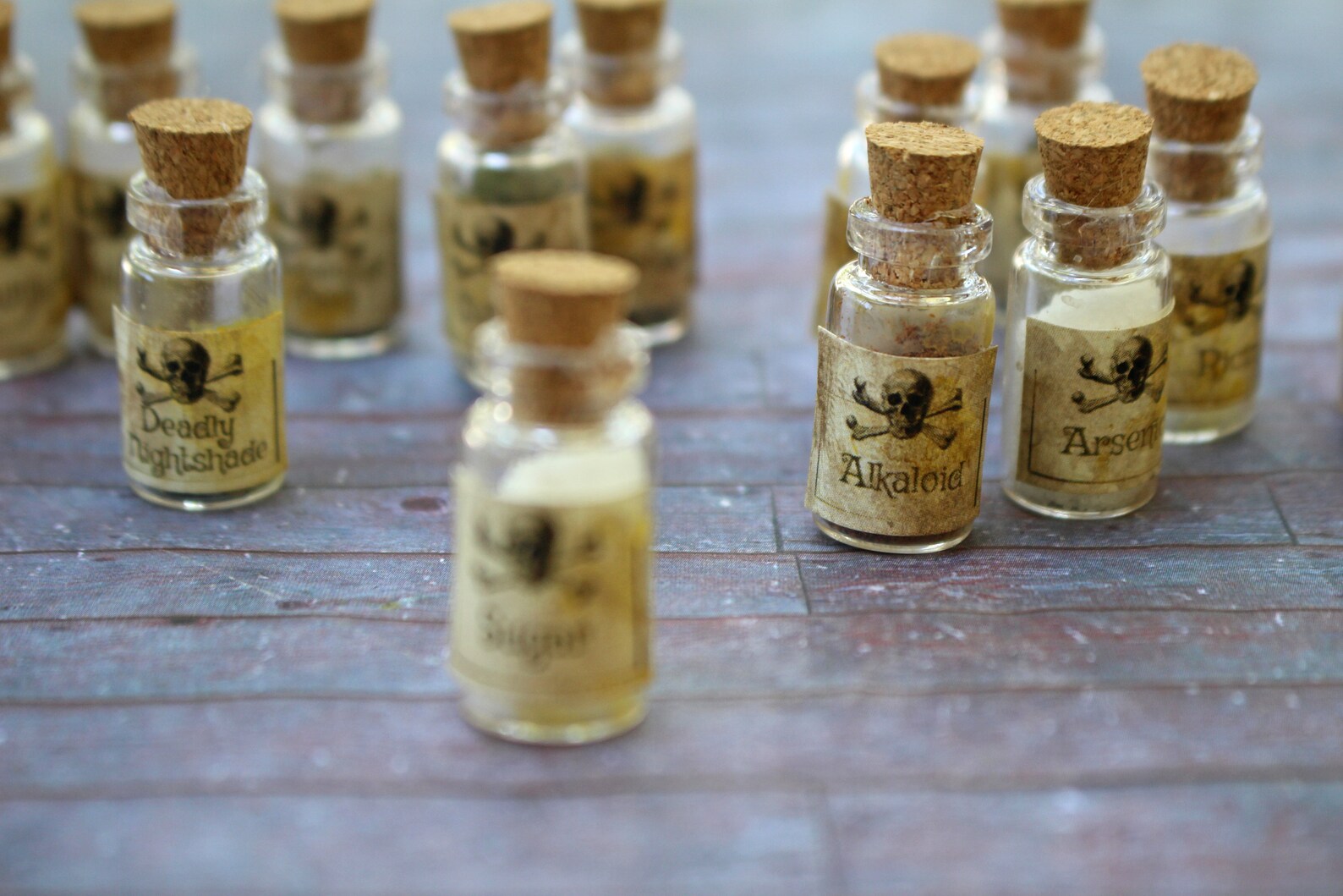 30 Antique Poison Labels: Dollhouse Digital Download DIY - Etsy