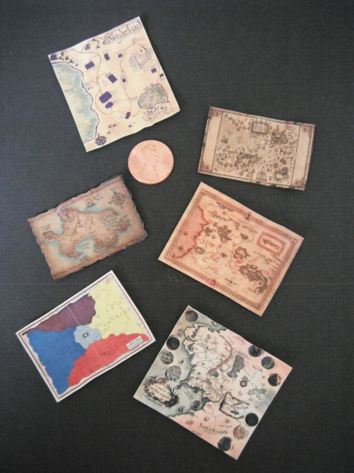 Miniature Magical Maps - Etsy