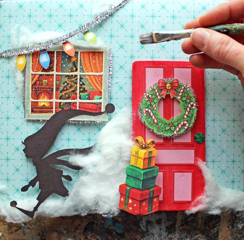 Magical Elf Door Kit – DIY Christmas Elf Craft for Kids • Santa’s Elf ...
