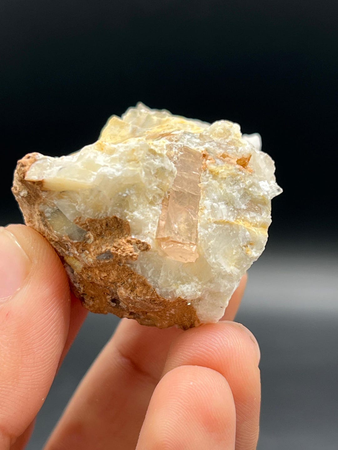 Rare Katlang Topaz Crystal Specimen: Raw Gemstone Mineral (60 Grams) - Etsy