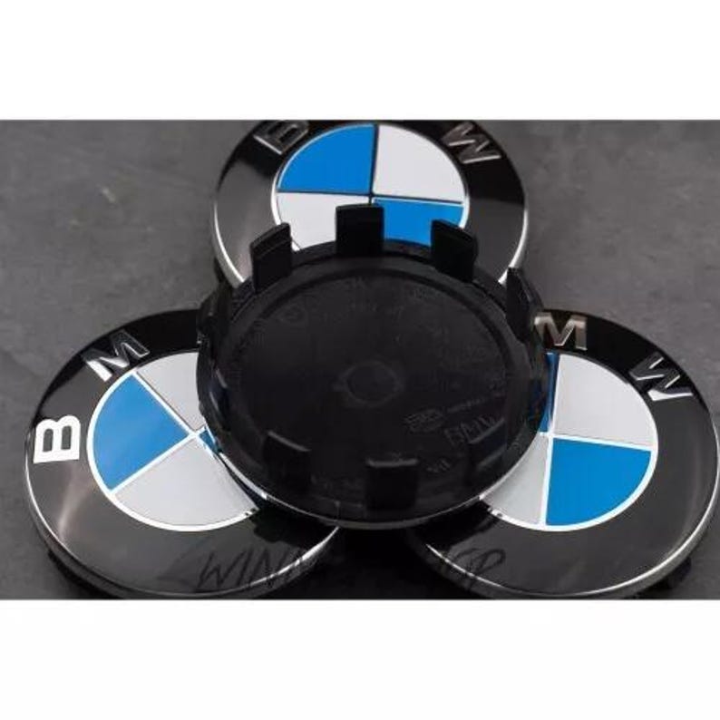SET OF 4 Original BMW Wheel Hub Centre Caps Fits Most 1 3 5 7 Series X6 ...