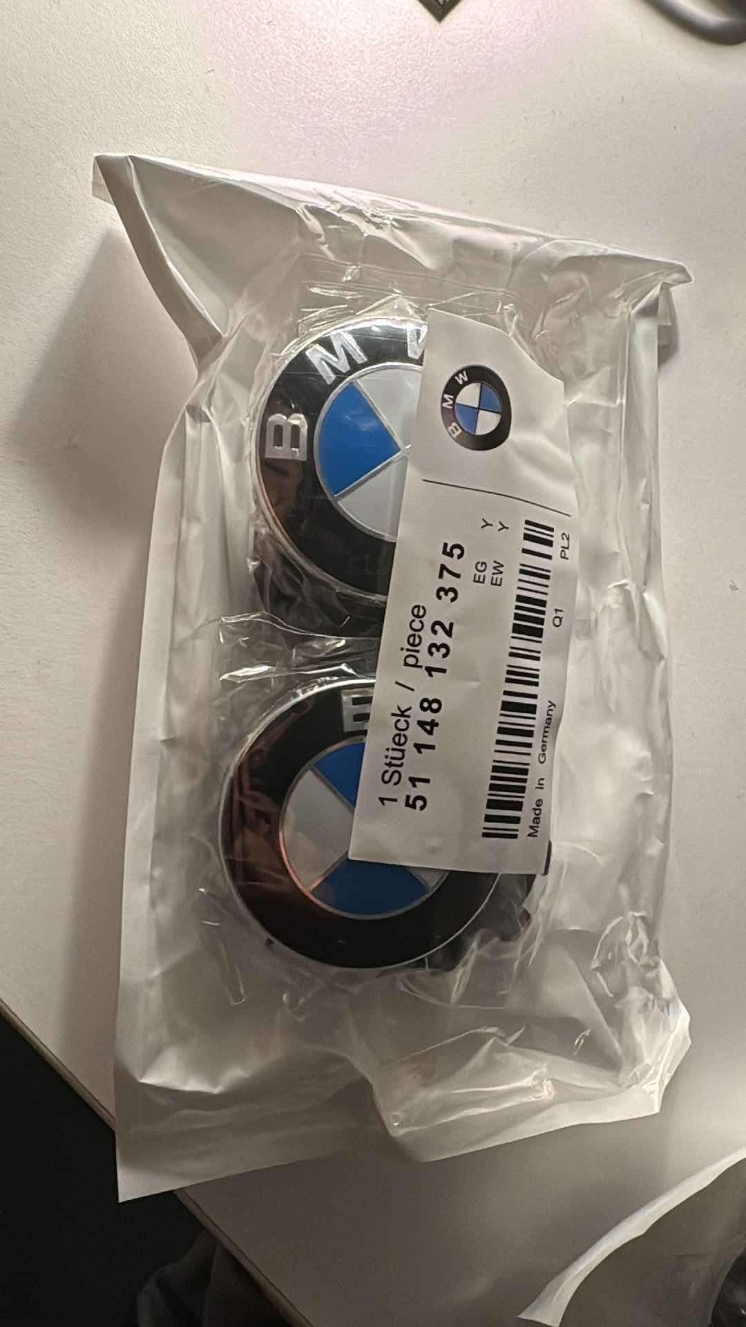 SET OF 4 Original BMW Wheel Hub Centre Caps Fits Most 1 3 5 7 Series X6 ...
