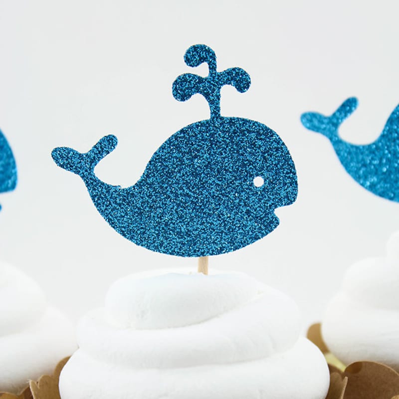 Whale Cake Topper - Etsy