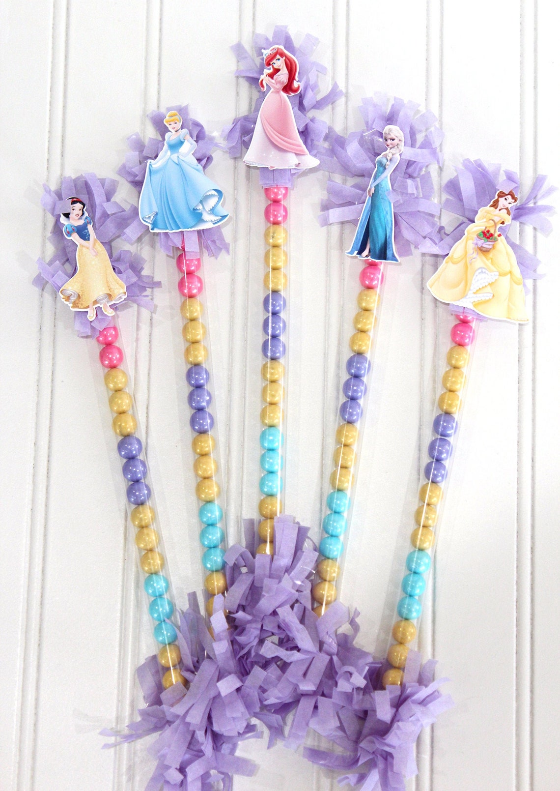 Princess Candy Favors - Set of 10 - Princess Birthday Party, Candy ...