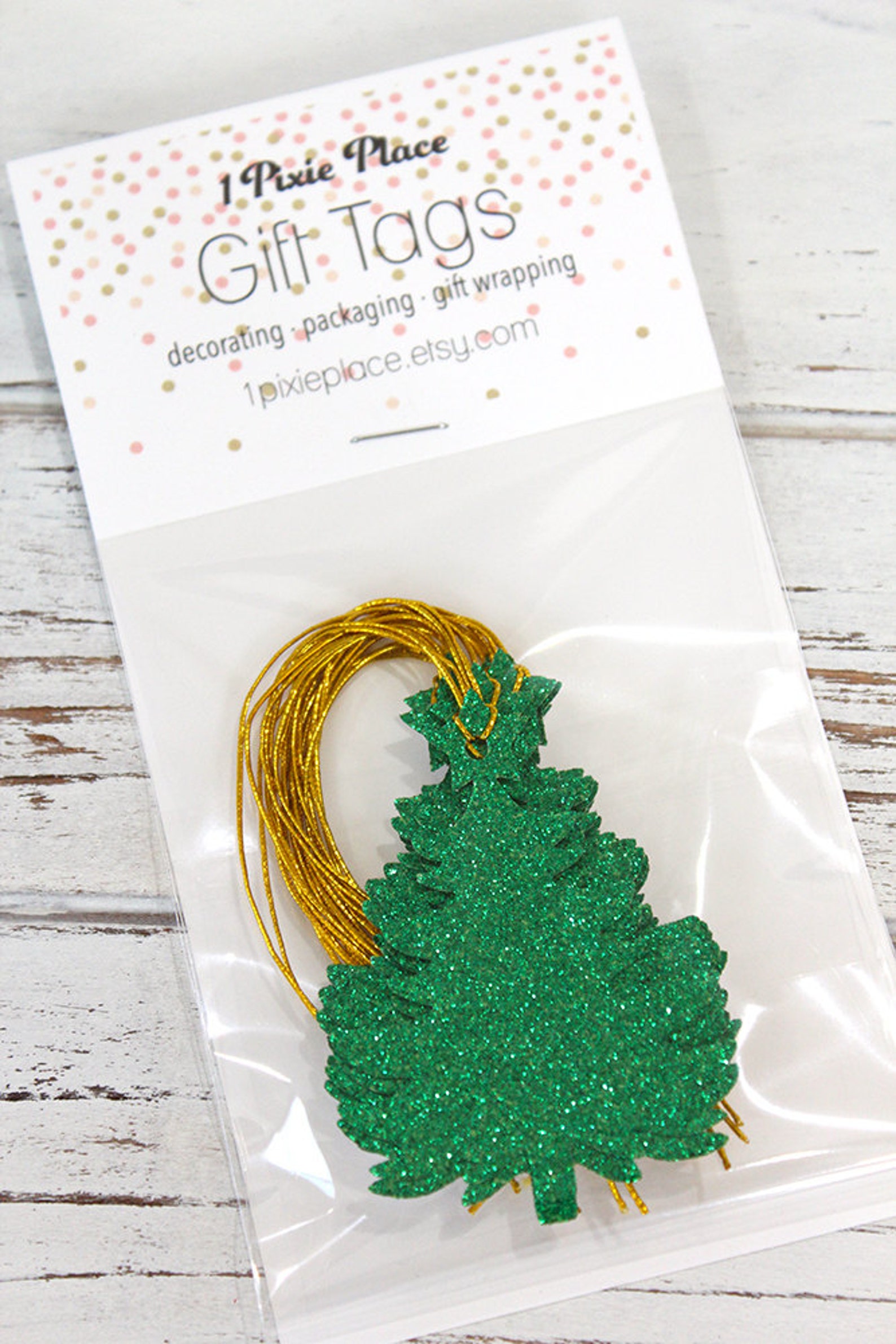 Christmas Tree Gift Tags Set of 10 Christmas gift tags | Etsy