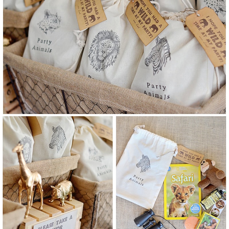 Jungle Theme Party Bag - Etsy