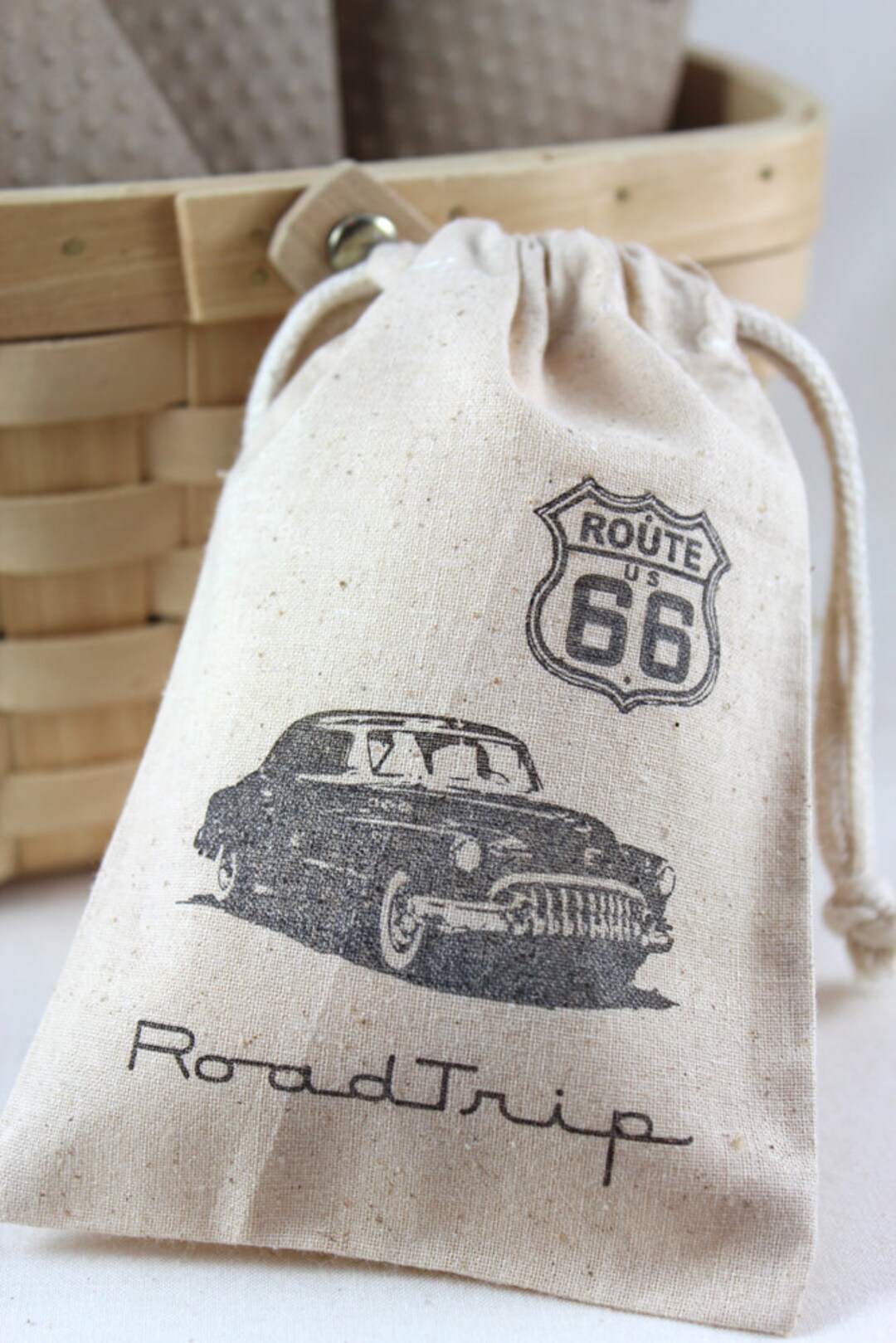 Route 66 Party Favor Bags – Retro Car, Set of 10 - Etsy