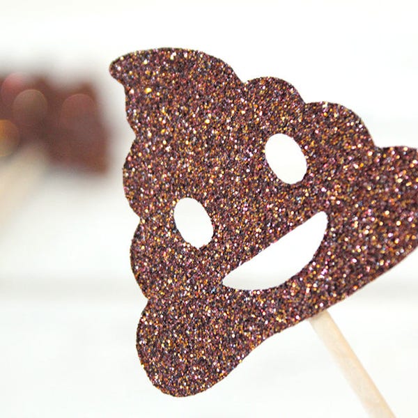 Poop Cake Toppers - Etsy