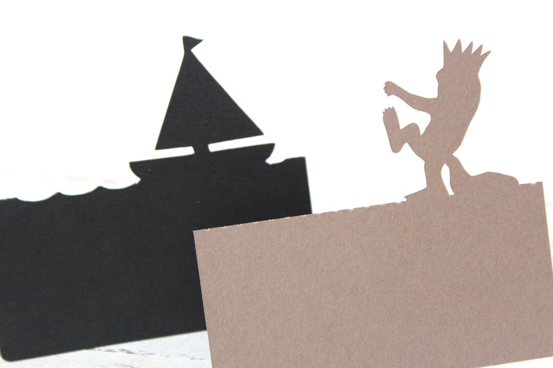 Wild Things Place Cards, Name Cards, Buffet Cards - Set of 12 - Etsy