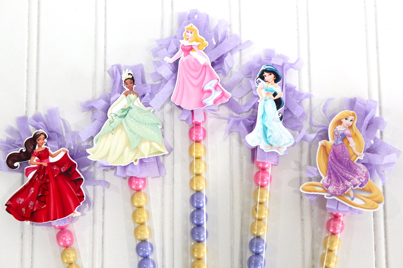 Princess Candy Favors Set of 10 Princess Birthday Party - Etsy