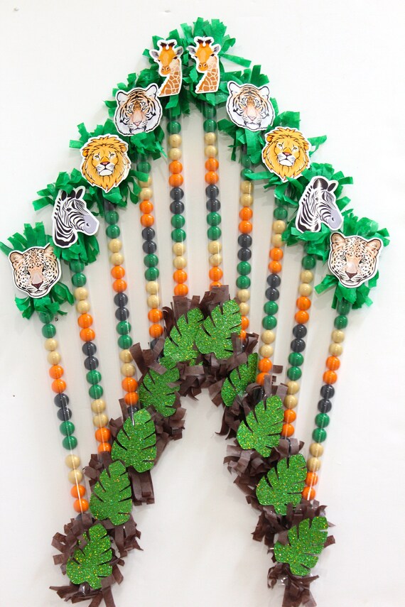 Safari Animal Candy Favors Set of 10 Jungle Safari Party - Etsy