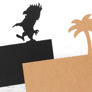 Wild Things Place Cards, Name Cards, Buffet Cards - Set of 12 - Etsy