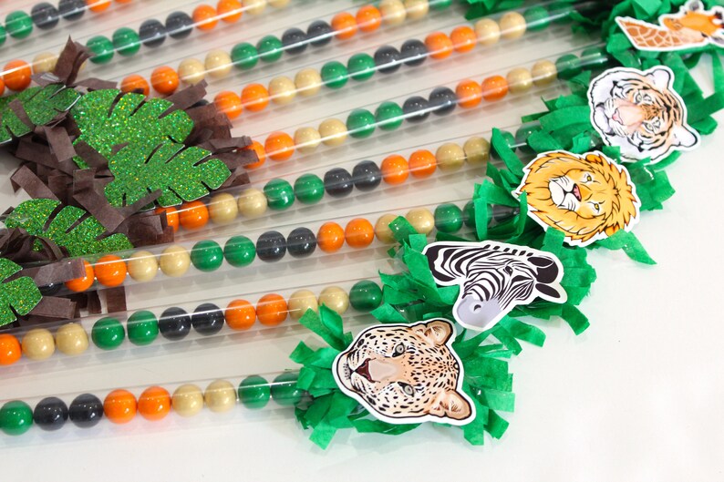 Safari Animal Candy Favors Set of 10 Jungle Safari Party - Etsy