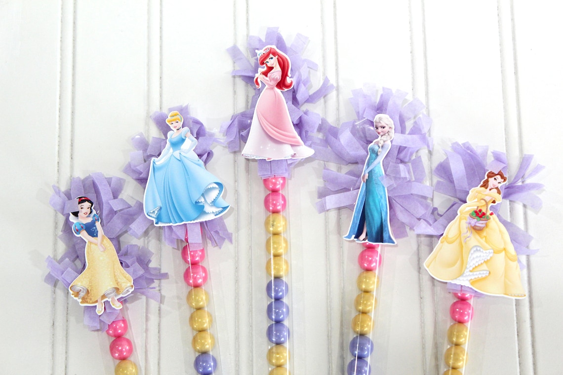 Princess Candy Favors Set of 10 Princess birthday party | Etsy