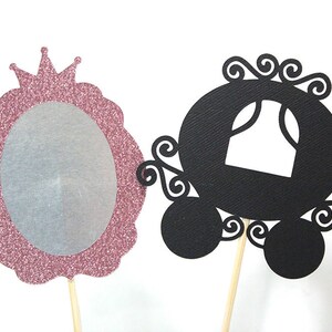 Fairytale Princess Centerpiece Sticks Set of 4 Cinderella, Princess ...