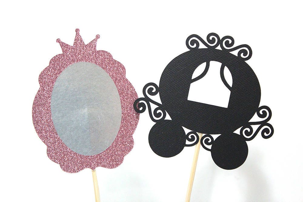 Fairytale Princess Centerpiece Sticks Set of 4 Cinderella | Etsy