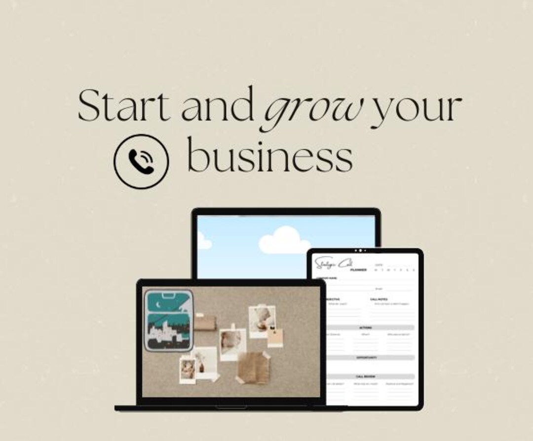 Call Planner Template - Etsy