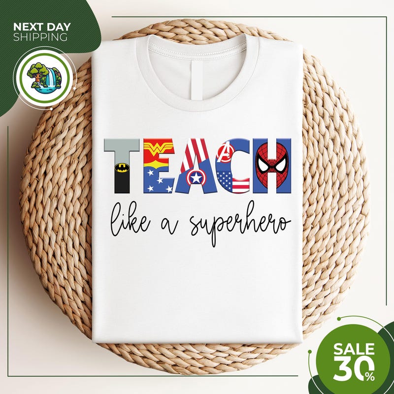 Superhero Teacher Svg - Etsy