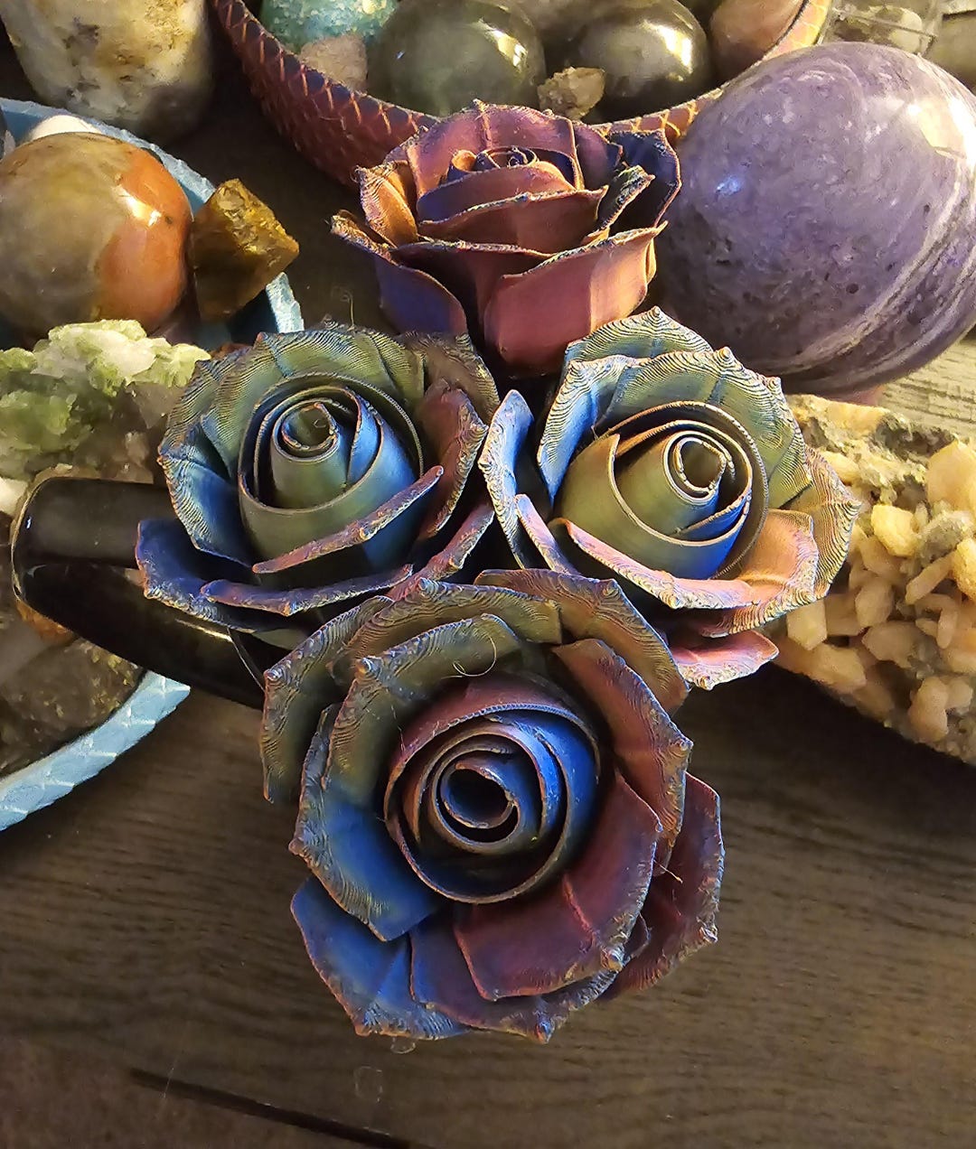 3d Printed Rose, Lifelike Rose, 2d Print, Flower, 3d Printed Flower - Etsy