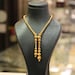 22K Gold Dorica Bead Ball Chain Necklace, Dorica Gold Chain, Jewelry ...