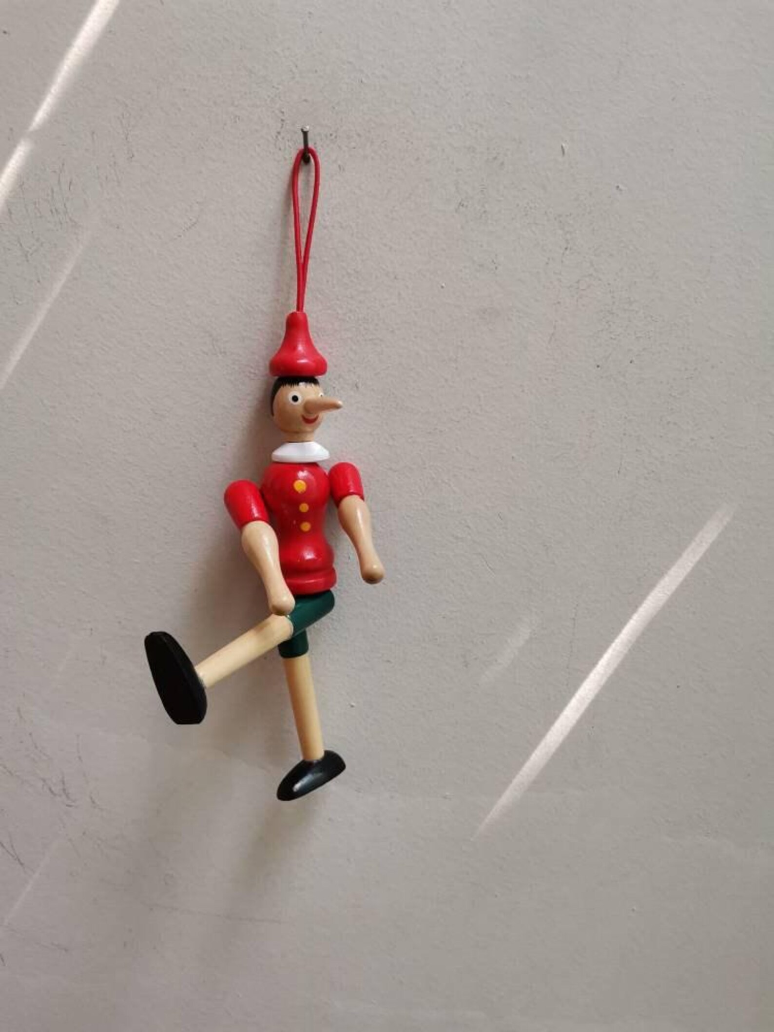 Wooden Pinocchio Toy, Vintage Pinocchio Toy With Movable Parts, Wooden ...