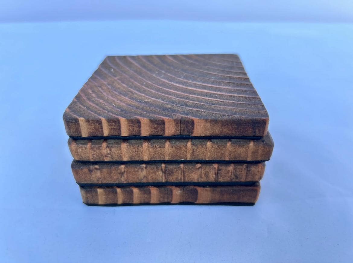 Handmade Rustic Wooden Coasters - Etsy