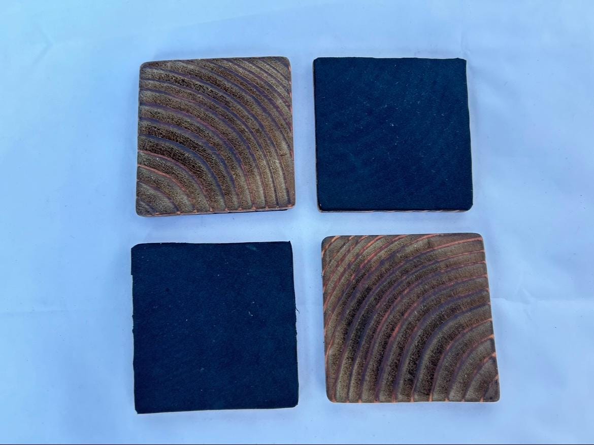 Handmade Rustic Wooden Coasters - Etsy