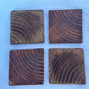 Handmade Rustic Wooden Coasters - Etsy