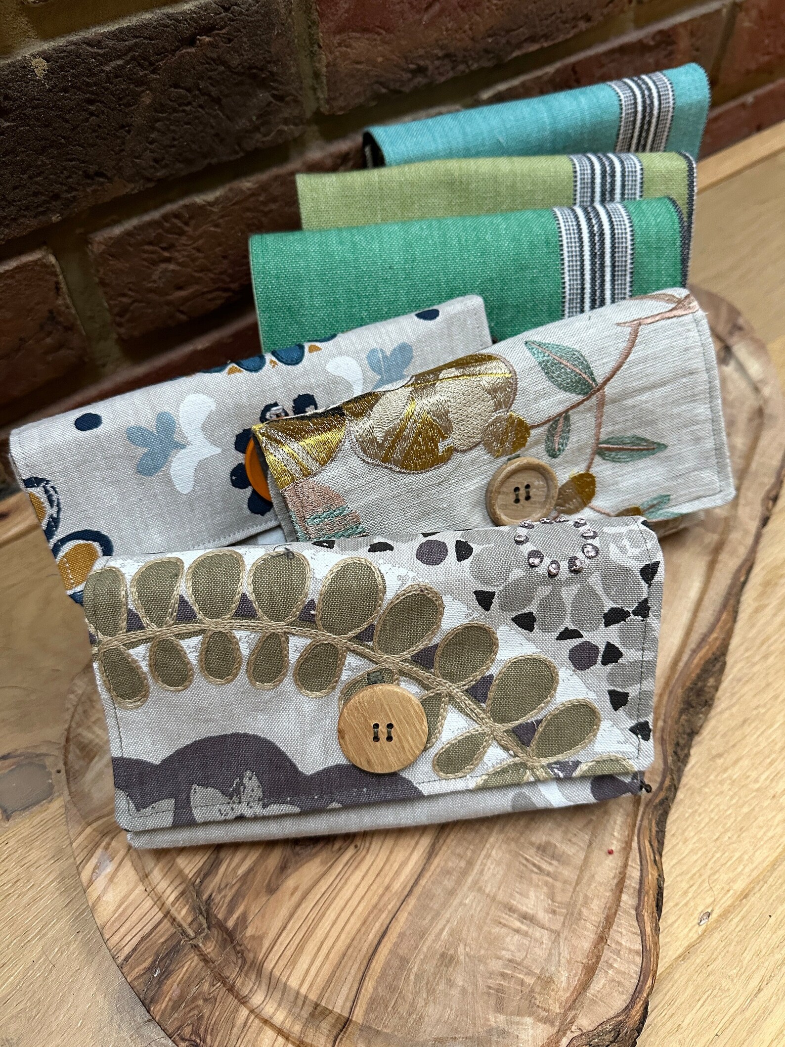 Eco Friendly Clutch Bag, Upcycled Zero Waste Purse, a Lovely Gift for ...